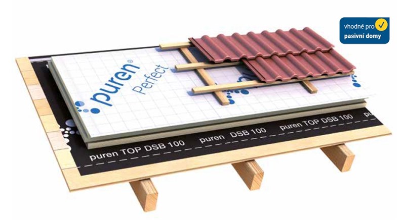 PUREN puren® Perfect - PIR deska tl. 100mm - perodrážka | stavebniny ...