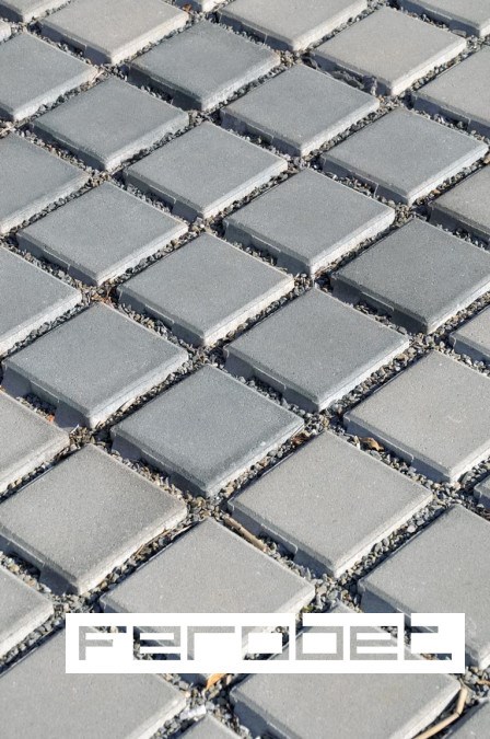 FEROBET Vegetační dlažba EKO KOSTKA Standard Přírodní 20/20/8cm ...